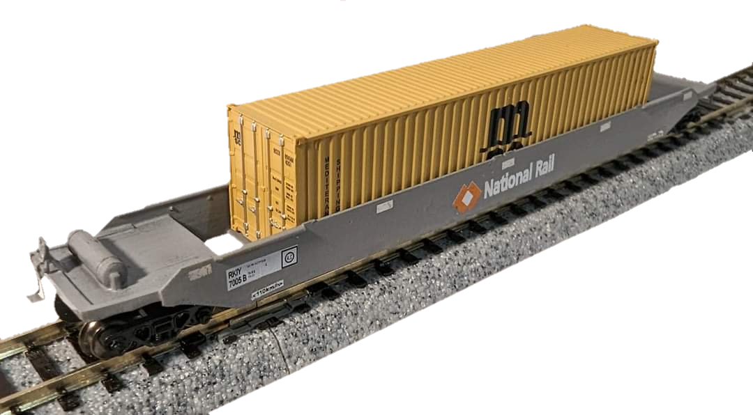 N Scale National Rail RKIY Well Wagon Kit – Lyndons Trains