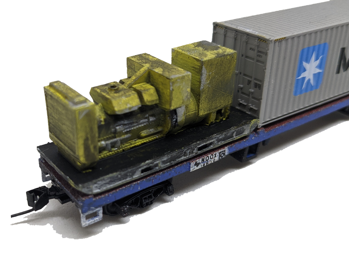 20' PORTABLE GENSET N Scale – Lyndons Trains